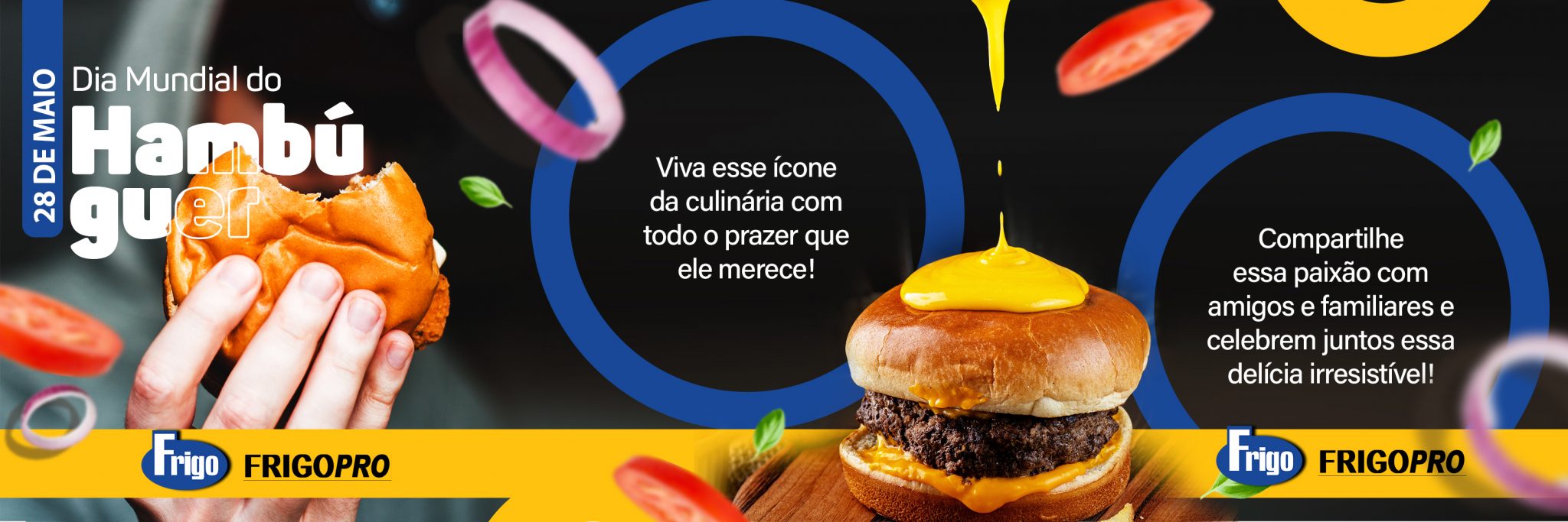 O Dia Do Hambúrguer Frigo